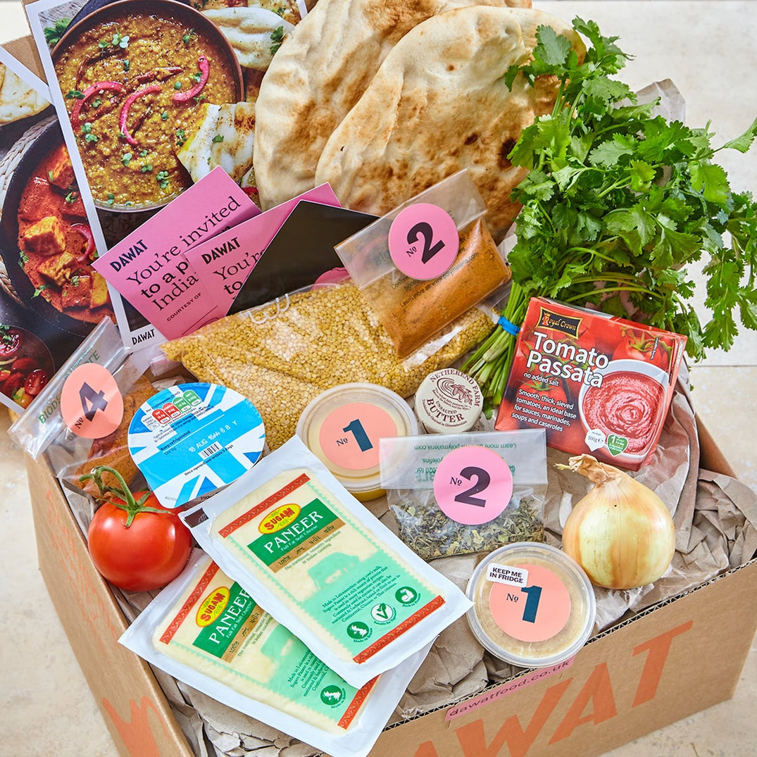 Daal Makhni and Shahi Paneer Meal Kit | Indian Meal Kit from Dawat Food ...